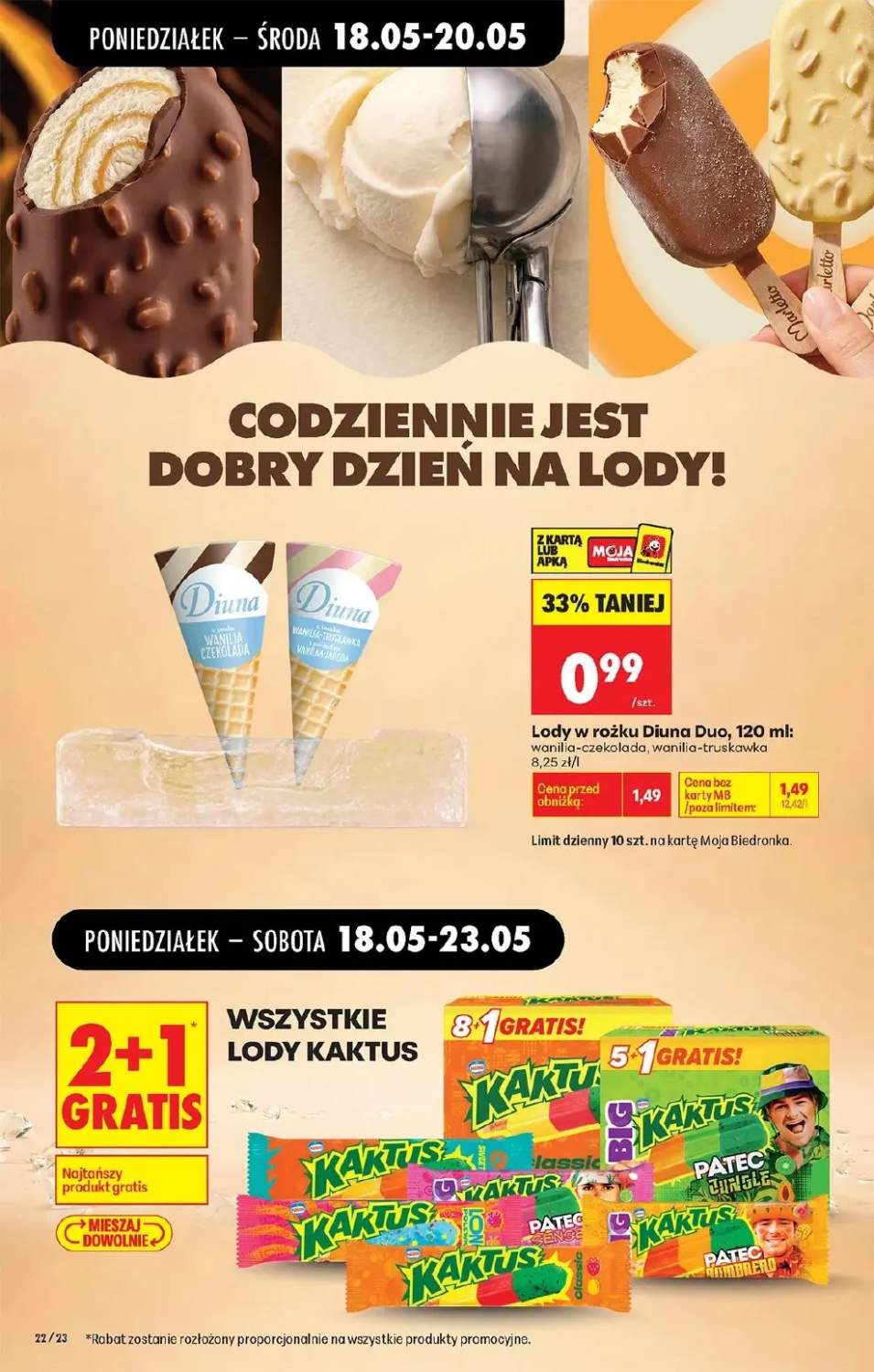 Lody POLOmarket 🔥 promocje maj 2026